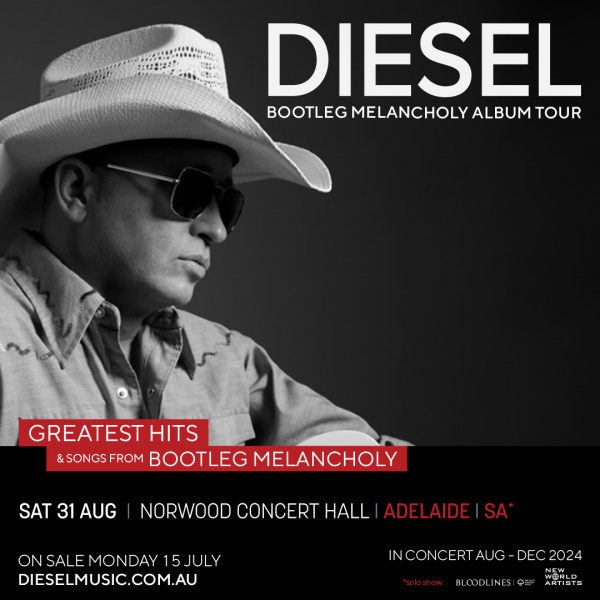 Diesel - Bootleg Melancholy Album | Norwood Concert Hall